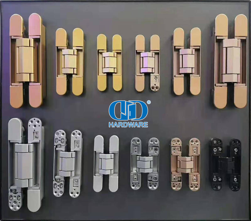 Concealed Installation Zinc Alloy 3D Invisible Hardware Security Non ...