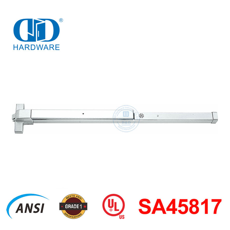 UL 305 Metal Door Alarm Function Exit Device with Battery-DDPD029-SSS ...