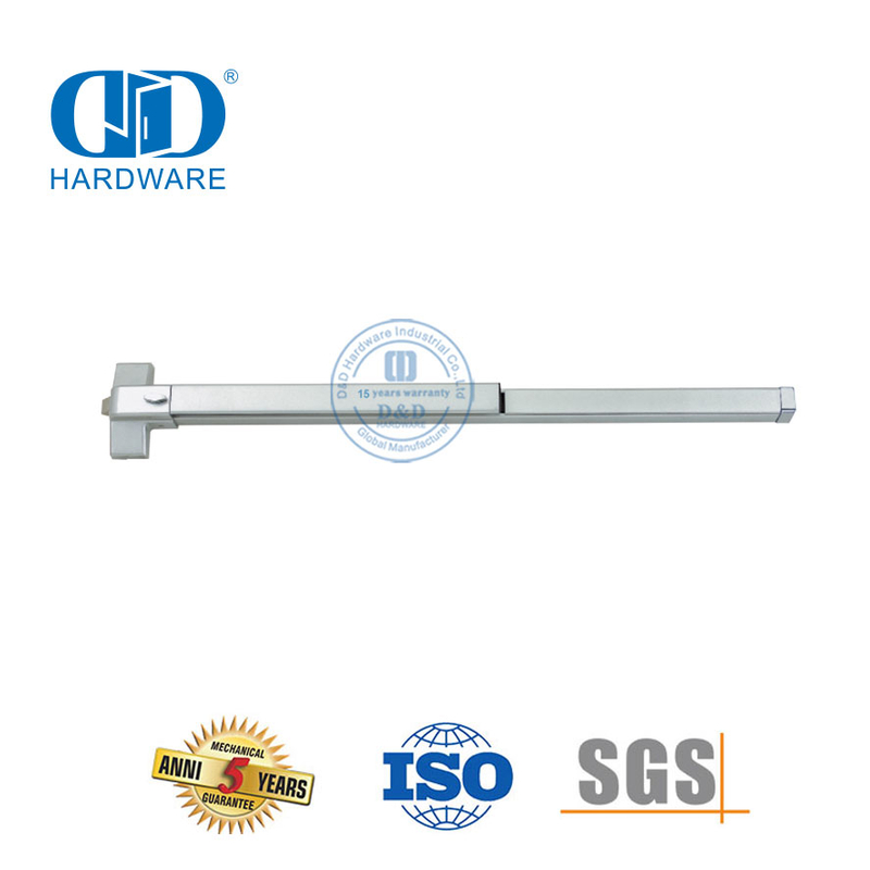 Stainless Steel Touch Bar Exit Hardware with Thumb Turn Dogging-DDPD007 ...