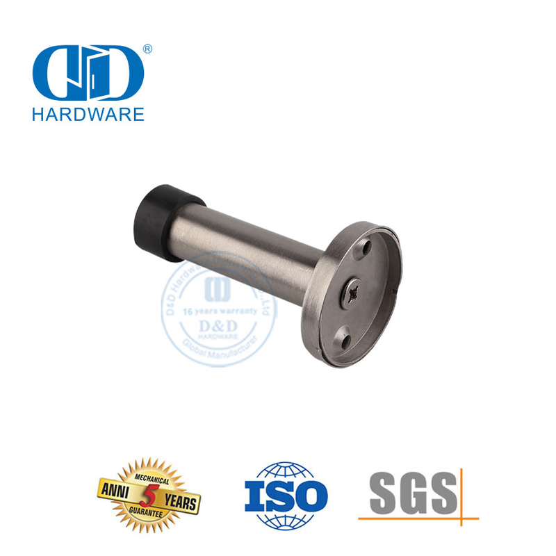 Wall Mounted Door Hardware SS 304 Pipe Tubing Door Stopper Holder ...